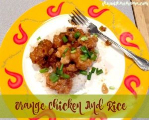 Orange Chicken Easy Recipe For Busy Moms - Shop With Me Mama