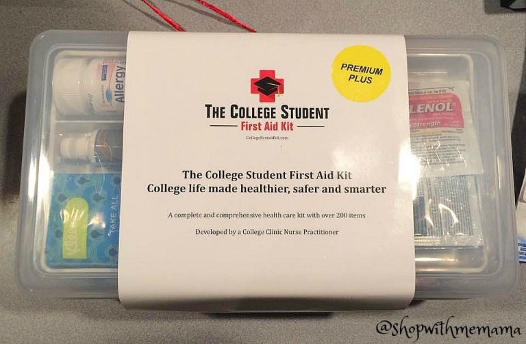 The College Student First Aid Kit - Shop With Me Mama