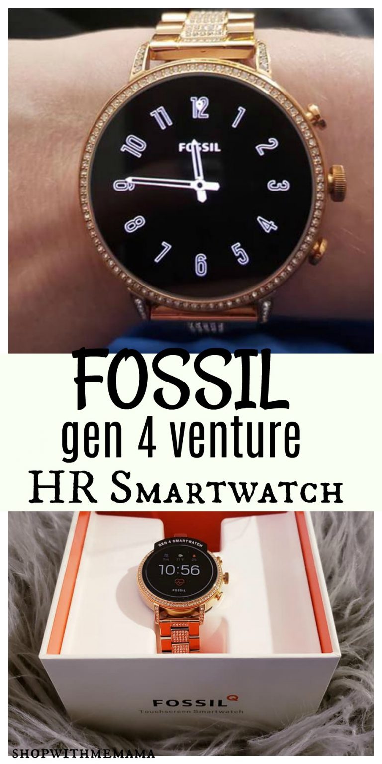 Fossil Gen 4 Venture HR Smartwatch From Best Buy - Shop With Me Mama
