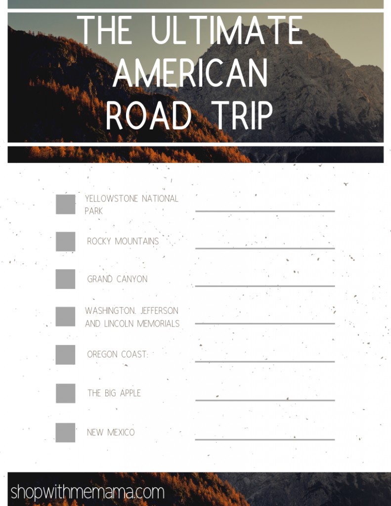The Ultimate American Road Trip - Shop With Me Mama