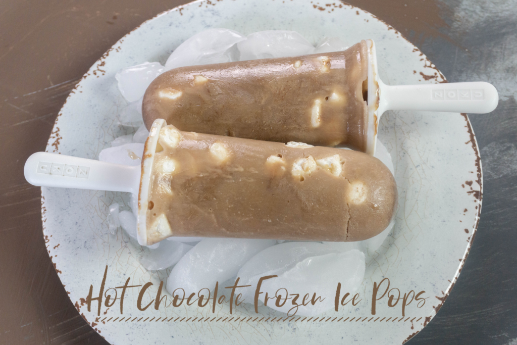 Hot Chocolate Frozen Ice Pops - Shop With Me Mama