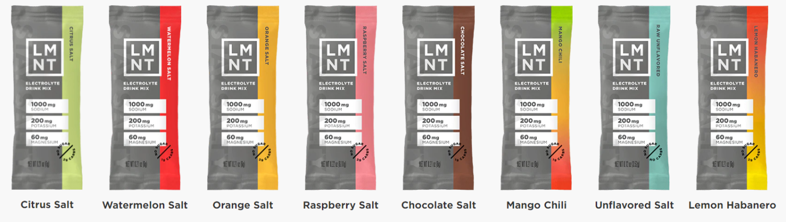 LMNT Electrolytes Review: The Best Electrolyte Drink Mix Ever - Shop ...