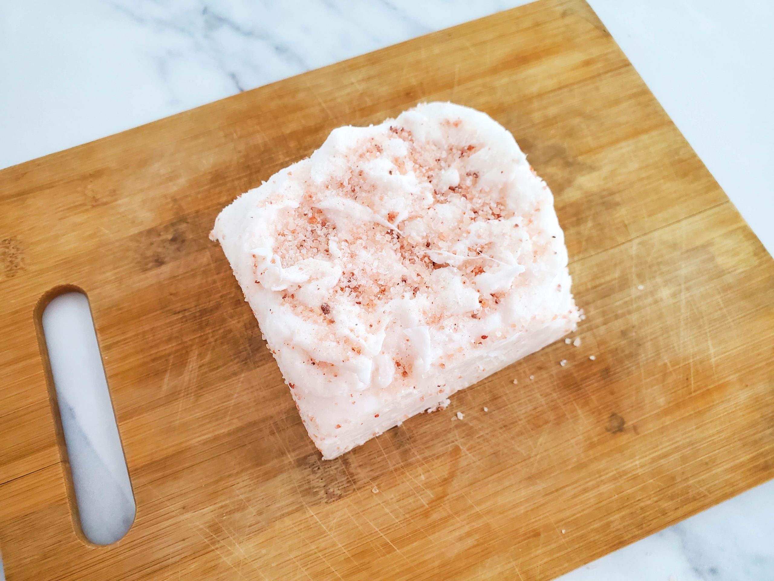Exfoliating Himalayan Pink Salt Soap Bars Recipe - Shop With Me Mama