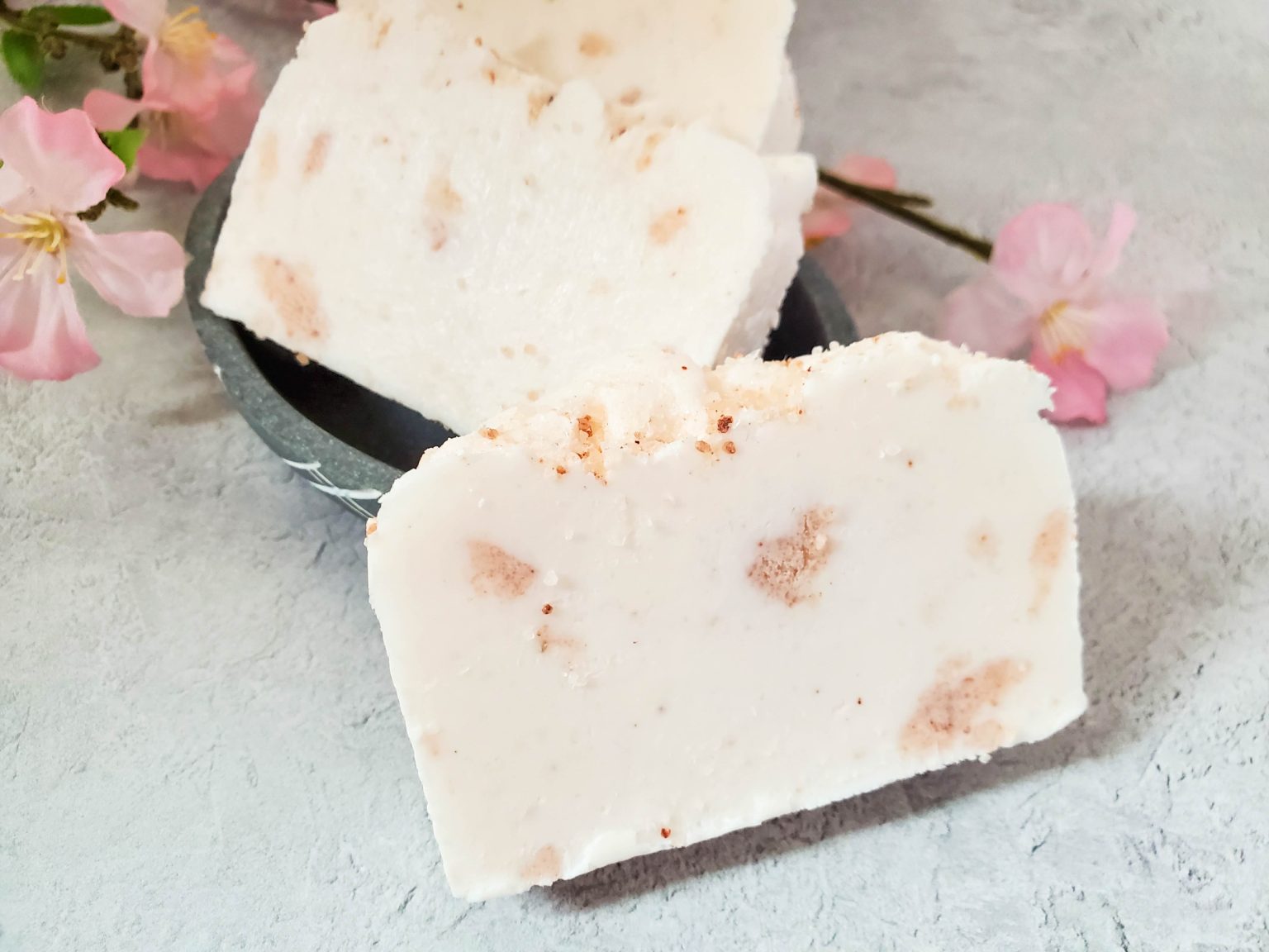 Exfoliating Himalayan Pink Salt Soap Bars Recipe - Shop With Me Mama