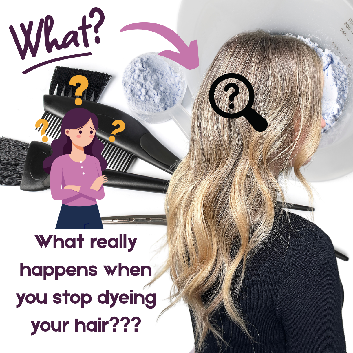 What Really Happens When You Stop Dyeing Your Hair? Here’s the Honest ...