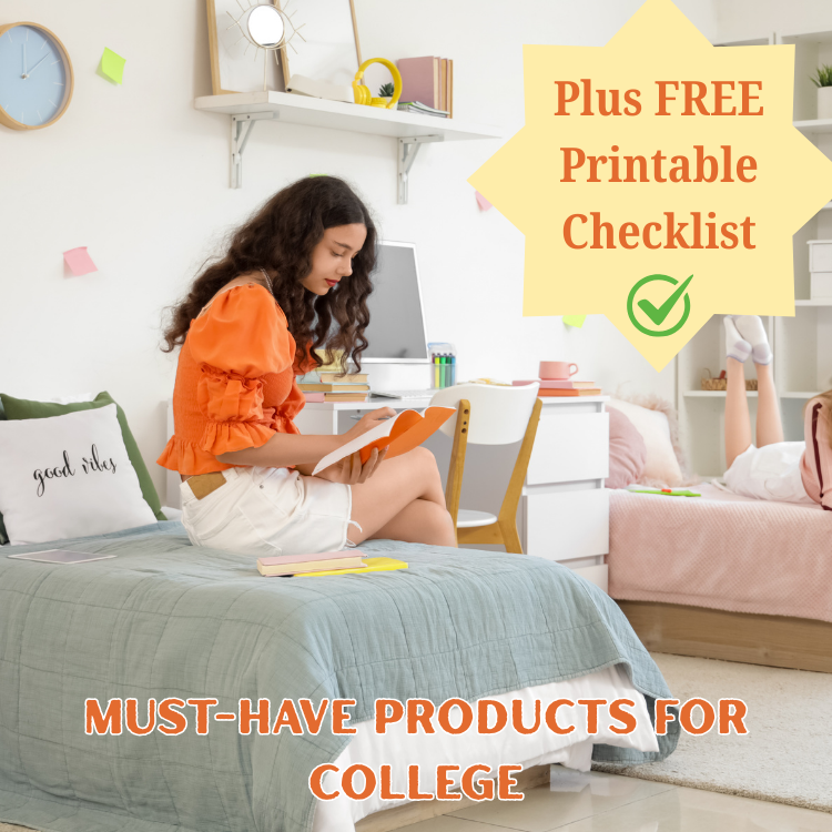 Must-Haves For College Students And Printable College Dorm Checklist ...