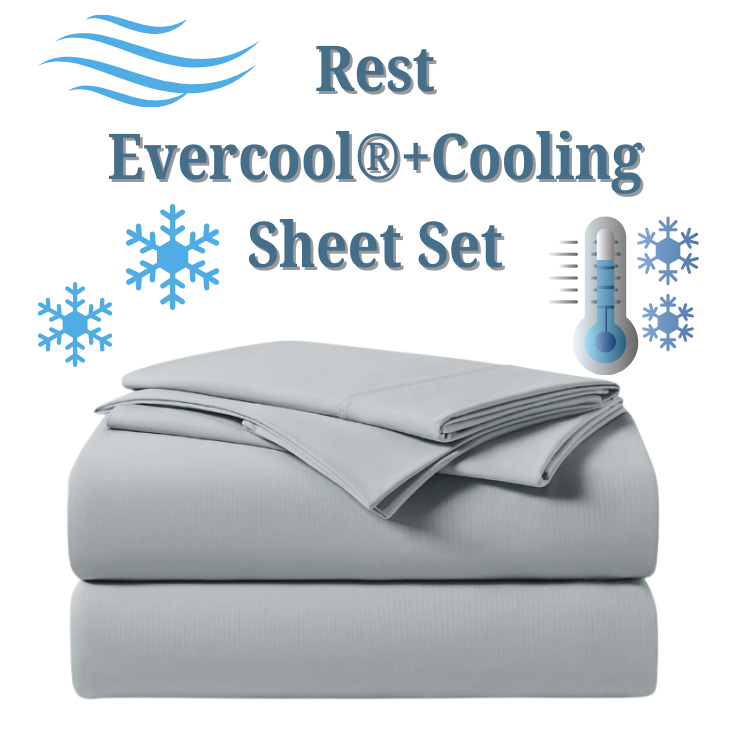 Rest Cool Bedding Sheets For Hot Sleepers (Giveaway) - Shop With Me Mama